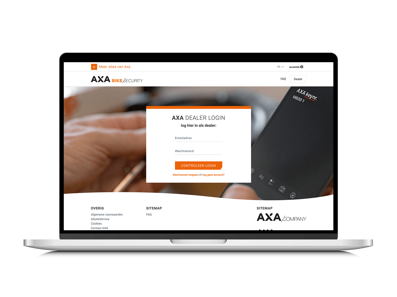 Professional - sleutel service | AXA Bike Security 🇳🇱