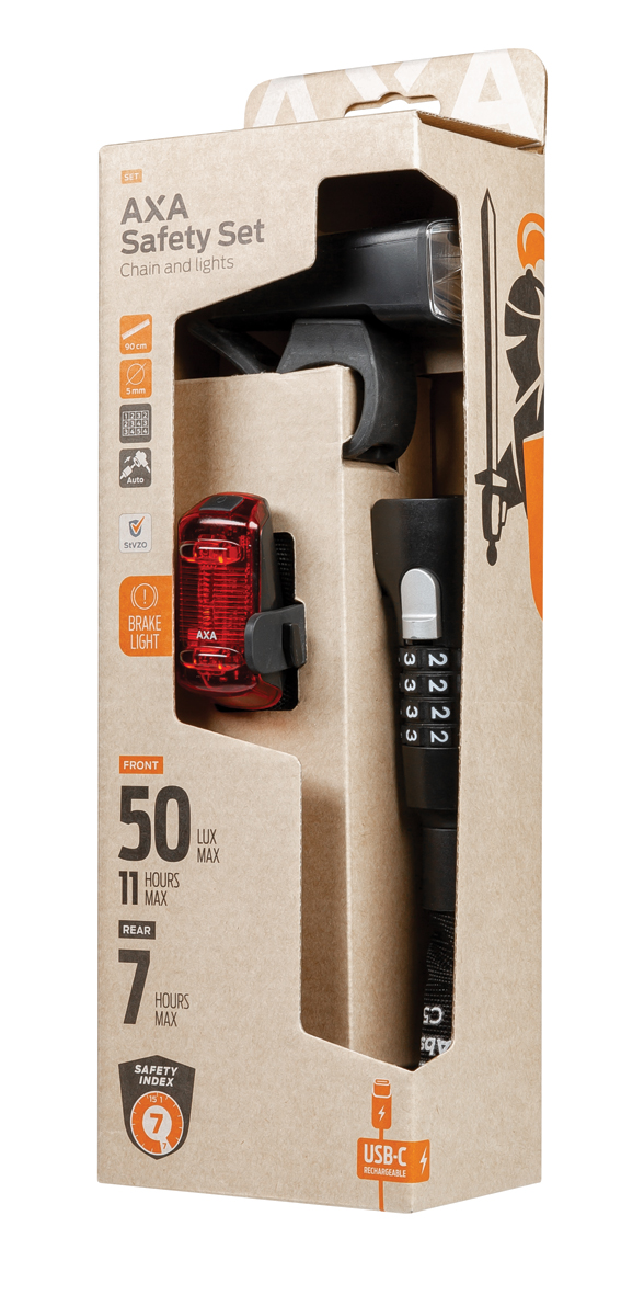 AXA Safety Set | Dwn 50 set + Absolute C5-90 | AXA Bike Security 🇳🇱