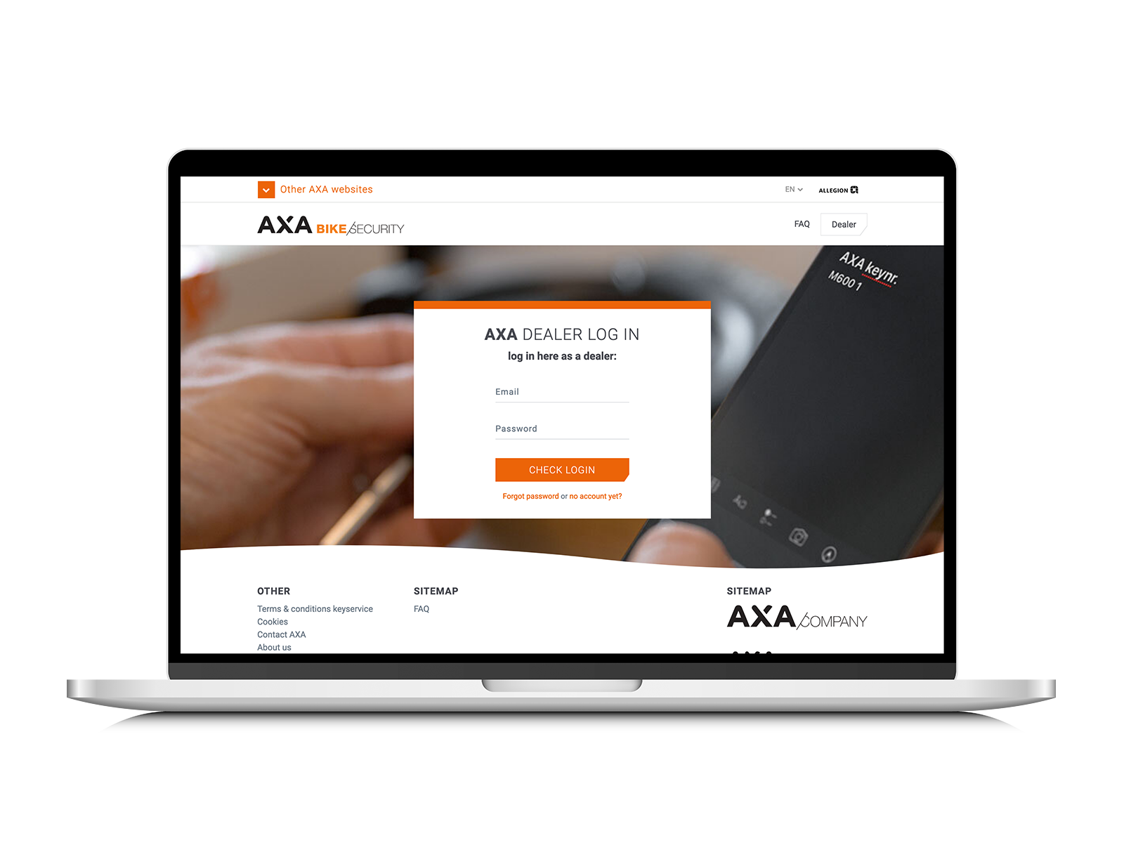 Professional - Key service | AXA Bike Security 🇬🇧