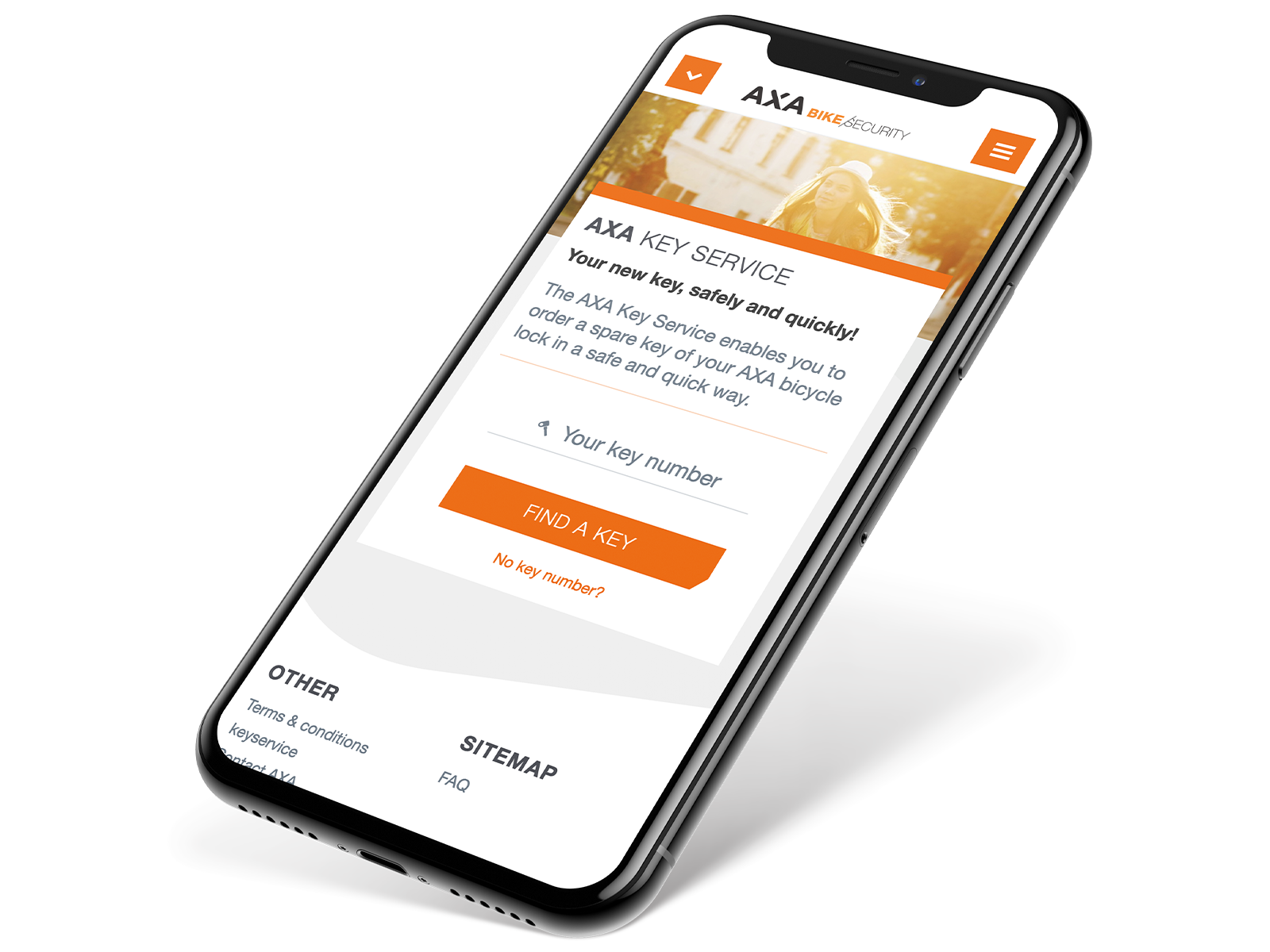 Information - Order an AXA key | AXA Bike Security 🇬🇧